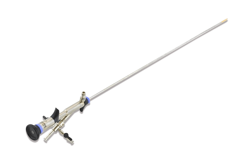 Ureteroscope reprocessing with a borescope to see hidden dirt